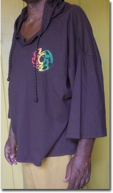 Hawaiian Reggae Hoodie - Reggae And Rasta Hawaii Clothing And Products