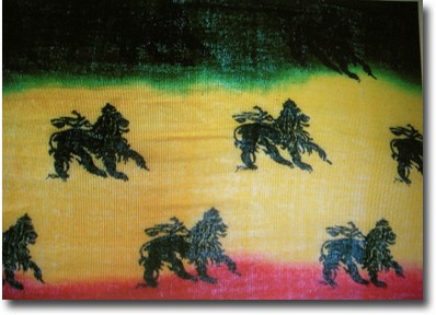 Lion Pride Rasta Scarf - Reggae And Rasta Hawaii Clothing And Products