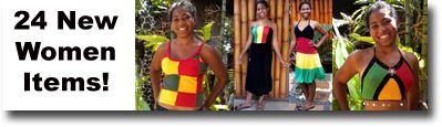 New Reggae and Rasta Women's Wear - Reggae And Rasta Hawaii Clothing ...